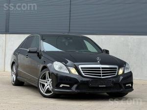 Black Mercedes-Benz E 350 2011 in Riga, with an engine capacity of 3.00 L and mileage of 0 thousand km for 10000 €, photo 1 on AUTOMOTO.COM.LV