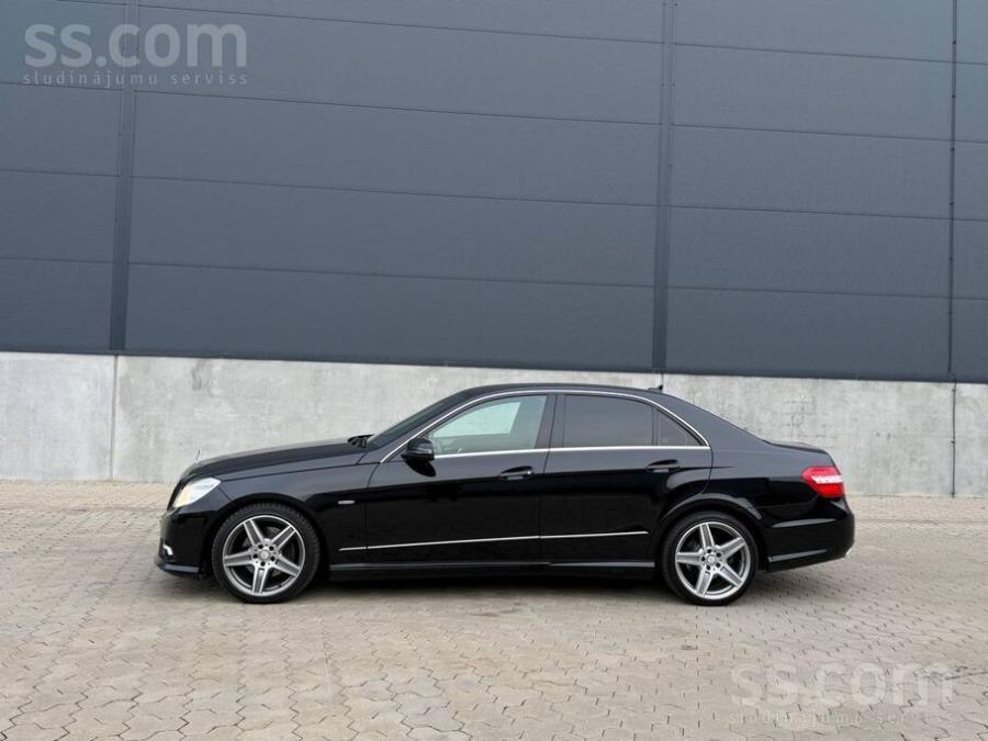Black Mercedes-Benz E 350 2011 in Riga, with an engine capacity of 3.00 L and mileage of 0 thousand km for 10000 €, photo 11 on AUTOMOTO.COM.LV