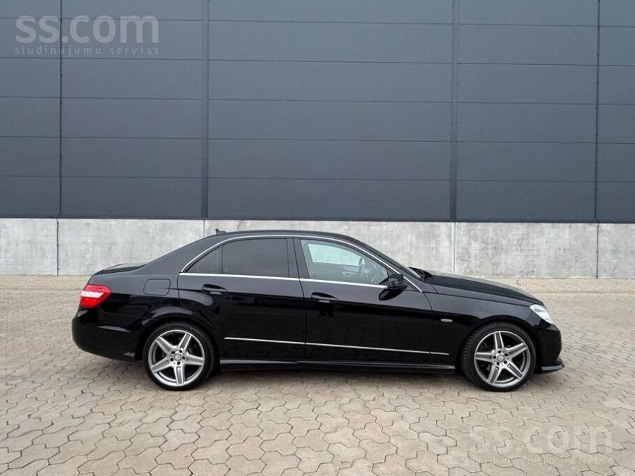 Black Mercedes-Benz E 350 2011 in Riga, with an engine capacity of 3.00 L and mileage of 0 thousand km for 10000 €, photo 12 on AUTOMOTO.COM.LV