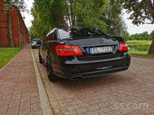 Черный Мерседес E 350 2011 в Кулдига, объемом двигателя 3.50 л и пробегом 275 тыс. км за 12500 €, фото 6 на AUTOMOTO.COM.LV
