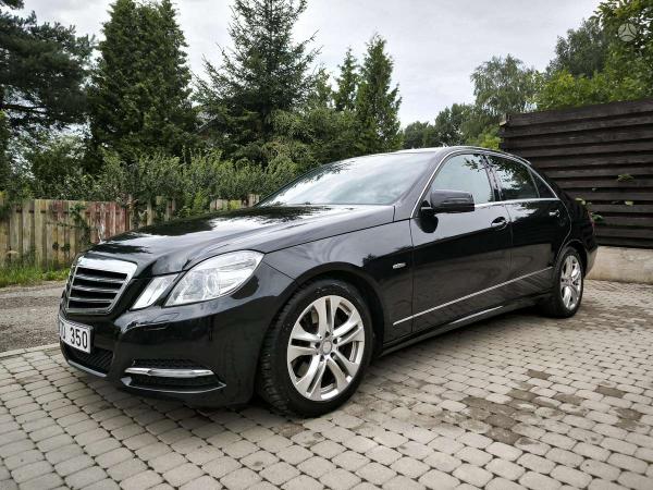 Melns Mercedes-Benz E 350 2011 Viļņa, ar dzinēja tilpumu 2.99 L un nobraukumu 345 tūkst. km par 5750 €, foto 2 vietnē AUTOMOTO.COM.LV