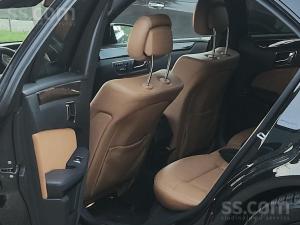 Black Mercedes-Benz E 350 2011 in Daugavpils, with an engine capacity of 3.00 L and mileage of 385 thousand km for 6750 €, photo 10 on AUTOMOTO.COM.LV