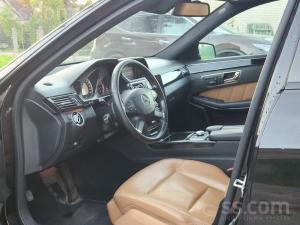 Black Mercedes-Benz E 350 2011 in Daugavpils, with an engine capacity of 3.00 L and mileage of 385 thousand km for 6750 €, photo 12 on AUTOMOTO.COM.LV