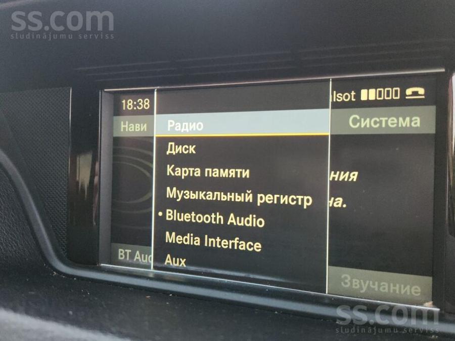 Black Mercedes-Benz E 350 2011 in Daugavpils, with an engine capacity of 3.00 L and mileage of 385 thousand km for 6750 €, photo 14 on AUTOMOTO.COM.LV