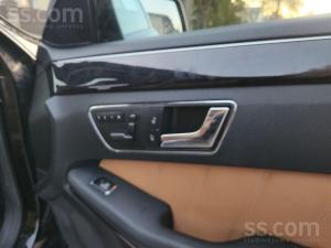 Black Mercedes-Benz E 350 2011 in Daugavpils, with an engine capacity of 3.00 L and mileage of 385 thousand km for 6750 €, photo 19 on AUTOMOTO.COM.LV