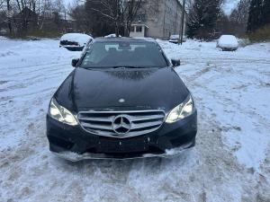 Black Mercedes-Benz E 350 2014 in Vilnius, with an engine capacity of 3.00 L and mileage of 196 thousand km for 9850 €, photo 5 on AUTOMOTO.COM.LV