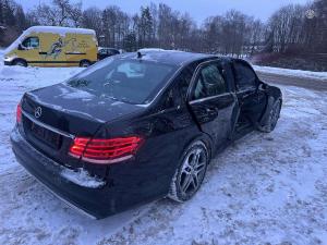 Black Mercedes-Benz E 350 2014 in Vilnius, with an engine capacity of 3.00 L and mileage of 196 thousand km for 9850 €, photo 12 on AUTOMOTO.COM.LV