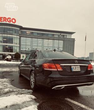 Black Mercedes-Benz E 350 2014 in Panevezys, with an engine capacity of 3.50 L and mileage of 190 thousand km for 12999 €, photo 8 on AUTOMOTO.COM.LV