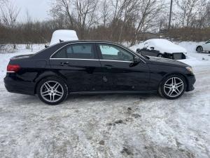 Black Mercedes-Benz E 350 2014 in Panevezys, with an engine capacity of 3.50 L and mileage of 190 thousand km for 12999 €, photo 24 on AUTOMOTO.COM.LV