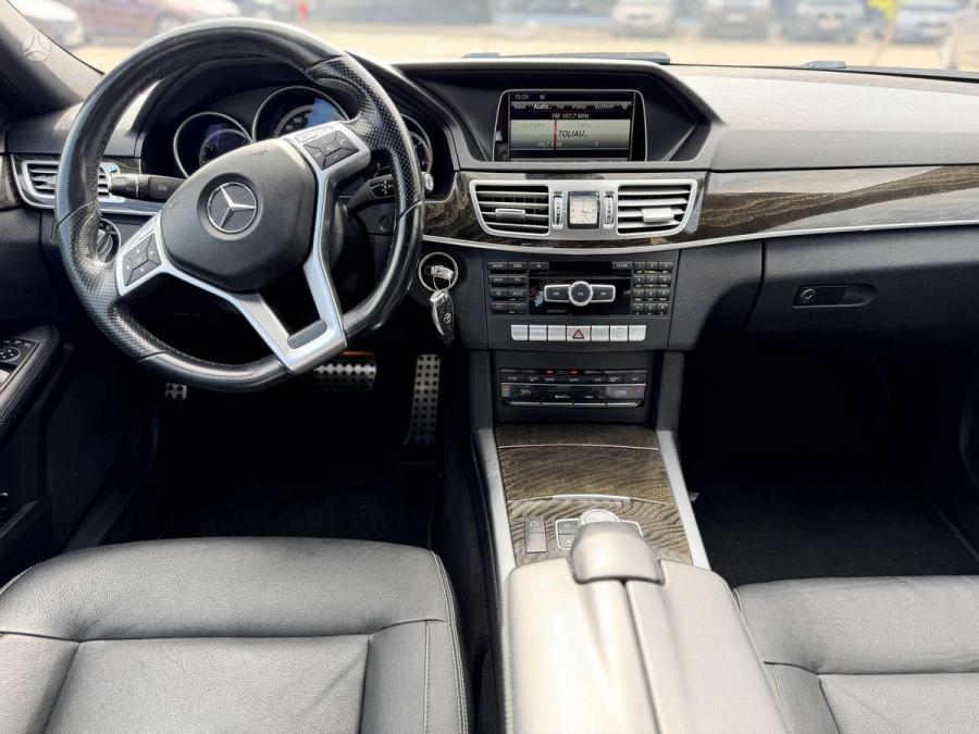 Melns Mercedes-Benz E 350 2014 Viļņa, ar dzinēja tilpumu 2.99 L un nobraukumu 197 tūkst. km par 12200 €, foto 10 vietnē AUTOMOTO.COM.LV