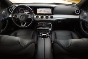 Black Mercedes-Benz E 350 2016 in Jelgava, with an engine capacity of 2.00 L and mileage of 246 thousand km for 21900 €, photo 15 on AUTOMOTO.COM.LV