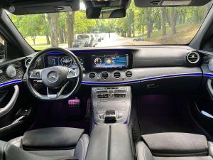Black Mercedes-Benz E 350 2016 in Kedainiai, with an engine capacity of 2.99 L and mileage of 133 thousand km for 24199 €, photo 10 on AUTOMOTO.COM.LV