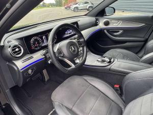 Black Mercedes-Benz E 350 2016 in Alytus, with an engine capacity of 2.99 L and mileage of 197 thousand km for 21000 €, photo 8 on AUTOMOTO.COM.LV