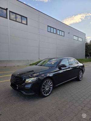 Black Mercedes-Benz E 350 2016 in Vilnius, with an engine capacity of 2.99 L and mileage of 200 thousand km for 17500 €, photo  on AUTOMOTO.COM.LV