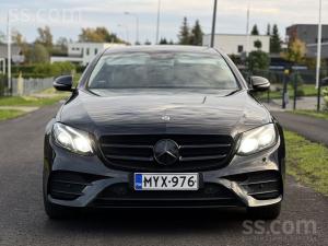 Black Mercedes-Benz E 350 2018 in Valka, with an engine capacity of 2.00 L and mileage of 169 thousand km for 18900 €, photo 6 on AUTOMOTO.COM.LV