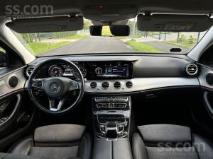 Black Mercedes-Benz E 350 2018 in Valka, with an engine capacity of 2.00 L and mileage of 169 thousand km for 18900 €, photo 10 on AUTOMOTO.COM.LV
