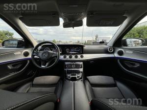 Black Mercedes-Benz E 350 2018 in Valka, with an engine capacity of 2.00 L and mileage of 169 thousand km for 18900 €, photo 13 on AUTOMOTO.COM.LV