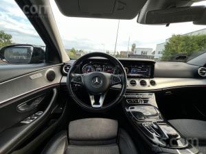 Black Mercedes-Benz E 350 2018 in Valka, with an engine capacity of 2.00 L and mileage of 169 thousand km for 18900 €, photo 15 on AUTOMOTO.COM.LV