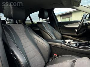 Black Mercedes-Benz E 350 2018 in Valka, with an engine capacity of 2.00 L and mileage of 169 thousand km for 18900 €, photo 18 on AUTOMOTO.COM.LV