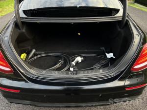 Black Mercedes-Benz E 350 2018 in Valka, with an engine capacity of 2.00 L and mileage of 169 thousand km for 18900 €, photo 22 on AUTOMOTO.COM.LV