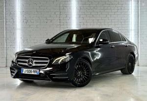 Black Mercedes-Benz E 350 2019 in Taurage, with an engine capacity of 1.99 L and mileage of 213 thousand km for 19118 €, photo 4 on AUTOMOTO.COM.LV