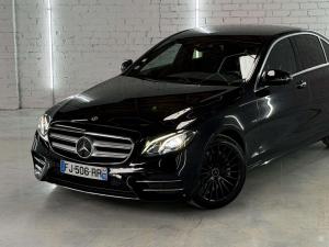 Black Mercedes-Benz E 350 2019 in Taurage, with an engine capacity of 1.99 L and mileage of 213 thousand km for 19118 €, photo 5 on AUTOMOTO.COM.LV