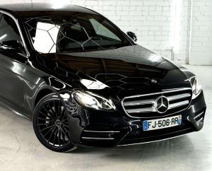 Black Mercedes-Benz E 350 2019 in Taurage, with an engine capacity of 1.99 L and mileage of 213 thousand km for 19118 €, photo 7 on AUTOMOTO.COM.LV