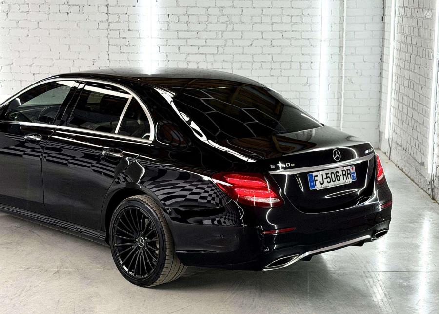 Black Mercedes-Benz E 350 2019 in Taurage, with an engine capacity of 1.99 L and mileage of 213 thousand km for 19118 €, photo 24 on AUTOMOTO.COM.LV