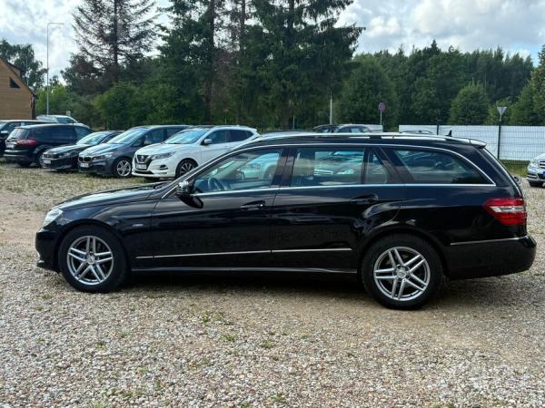 Black Mercedes-Benz E 350 2009 in Kuldiga, with an engine capacity of 3.00 L and mileage of 598 thousand km for 4590 €, photo 5 on AUTOMOTO.COM.LV