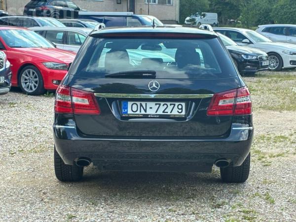Black Mercedes-Benz E 350 2009 in Kuldiga, with an engine capacity of 3.00 L and mileage of 598 thousand km for 4590 €, photo 7 on AUTOMOTO.COM.LV