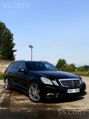 Черный Мерседес E 350 2009 в Даугавпилс, объемом двигателя 3.00 л и пробегом 345 тыс. км за 8300 €, фото  на AUTOMOTO.COM.LV