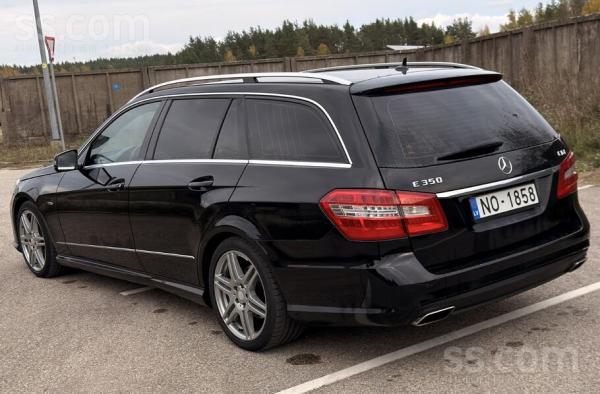 Melns Mercedes-Benz E 350 2009 Daugavpils, ar dzinēja tilpumu 3.00 L un nobraukumu 345 tūkst. km par 8100 €, foto 5 vietnē AUTOMOTO.COM.LV