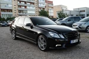 Black Mercedes-Benz E 350 2010 in Liepaja, with an engine capacity of 3.00 L and mileage of 309 thousand km for 8500 €, photo  on AUTOMOTO.COM.LV