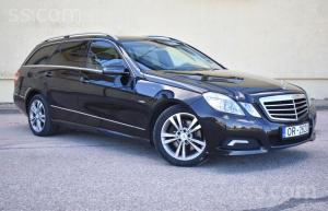 Melns Mercedes-Benz E 350 2010 Talsi, ar dzinēja tilpumu 3.00 L un nobraukumu 318 tūkst. km par 7000 €, foto  vietnē AUTOMOTO.COM.LV