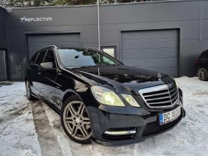 Black Mercedes-Benz E 350 2011 in Utena, with an engine capacity of 2.99 L and mileage of 317 thousand km for 7990 €, photo  on AUTOMOTO.COM.LV