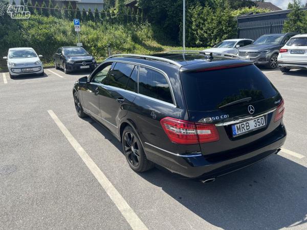 Black Mercedes-Benz E 350 2011 in Kaunas, with an engine capacity of 3.00 L and mileage of 292 thousand km for 10250 €, photo 3 on AUTOMOTO.COM.LV
