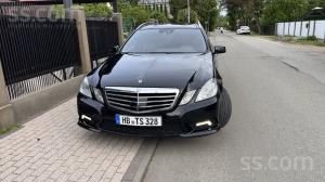 Black Mercedes-Benz E 350 2011 in Jurmala, with an engine capacity of 3.00 L and mileage of 440 thousand km for 7000 €, photo 3 on AUTOMOTO.COM.LV