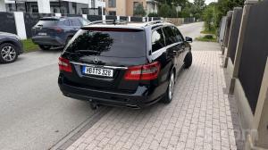 Black Mercedes-Benz E 350 2011 in Jurmala, with an engine capacity of 3.00 L and mileage of 440 thousand km for 7000 €, photo 5 on AUTOMOTO.COM.LV