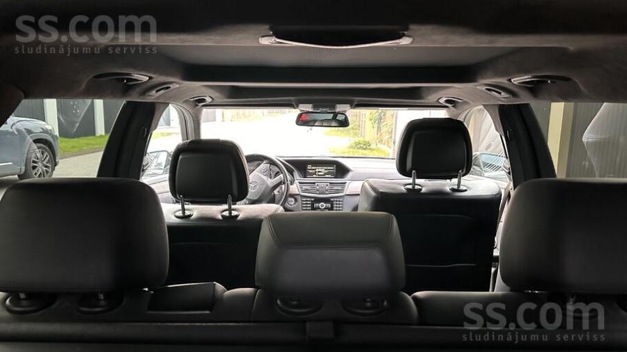 Black Mercedes-Benz E 350 2011 in Jurmala, with an engine capacity of 3.00 L and mileage of 440 thousand km for 7000 €, photo 14 on AUTOMOTO.COM.LV