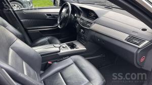 Black Mercedes-Benz E 350 2011 in Jurmala, with an engine capacity of 3.00 L and mileage of 440 thousand km for 7000 €, photo 16 on AUTOMOTO.COM.LV