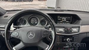 Black Mercedes-Benz E 350 2011 in Jurmala, with an engine capacity of 3.00 L and mileage of 440 thousand km for 7000 €, photo 20 on AUTOMOTO.COM.LV