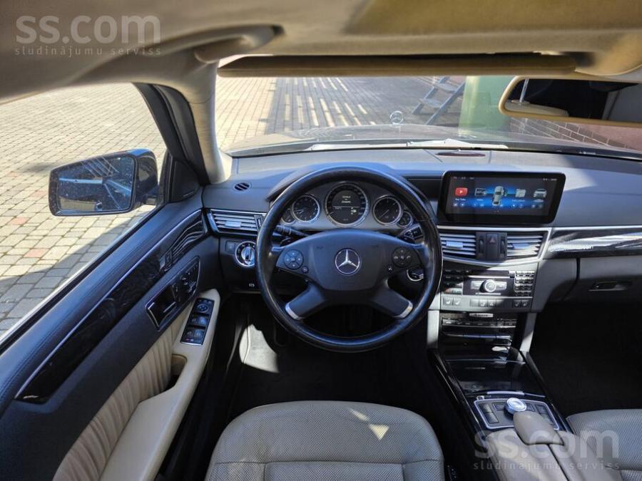 Melns Mercedes-Benz E 350 2011 Cēsis, ar dzinēja tilpumu 3.00 L un nobraukumu 246 tūkst. km par 6999 €, foto 5 vietnē AUTOMOTO.COM.LV