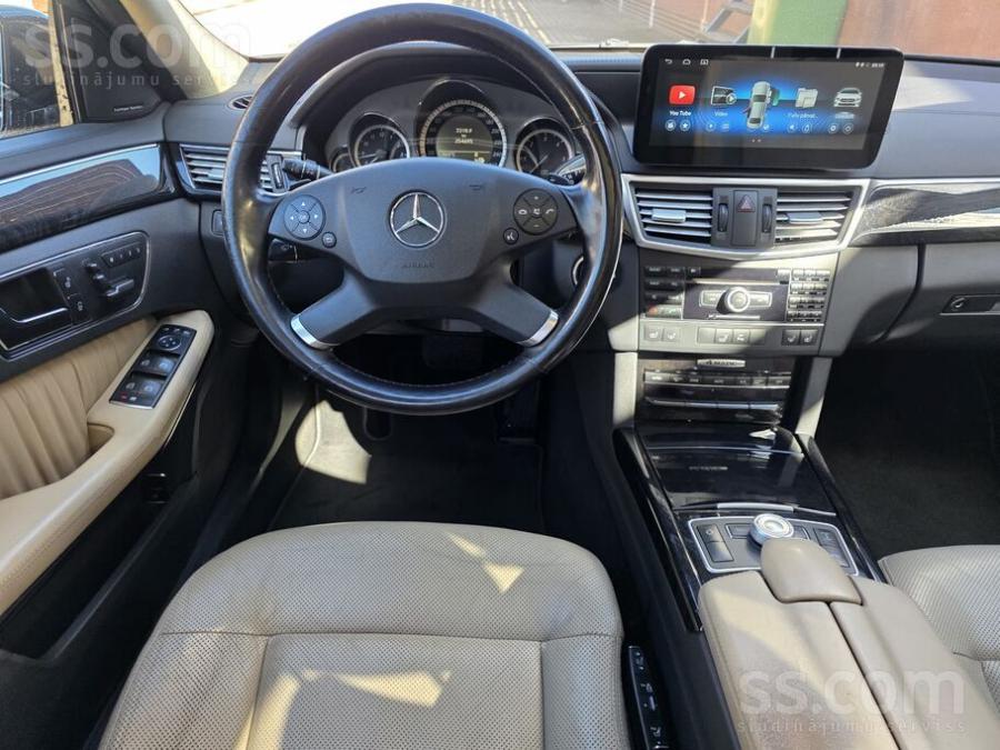 Melns Mercedes-Benz E 350 2011 Cēsis, ar dzinēja tilpumu 3.00 L un nobraukumu 246 tūkst. km par 6999 €, foto 6 vietnē AUTOMOTO.COM.LV