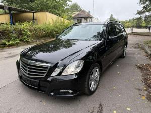 Black Mercedes-Benz E 350 2011 in Raseiniai, with an engine capacity of 3.00 L and mileage of 300 thousand km for 2950 €, photo 6 on AUTOMOTO.COM.LV