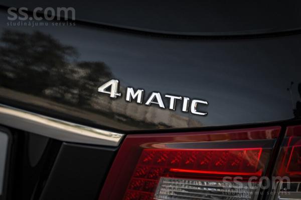 Black Mercedes-Benz E 350 2011 in Riga, with an engine capacity of 3.00 L and mileage of 241 thousand km for 10500 €, photo 9 on AUTOMOTO.COM.LV
