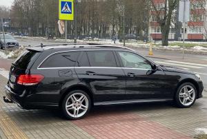 Black Mercedes-Benz E 350 2013 in Marijampole, with an engine capacity of 2.99 L and mileage of 276 thousand km for 11999 €, photo 5 on AUTOMOTO.COM.LV