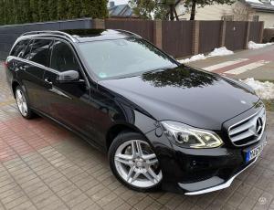 Black Mercedes-Benz E 350 2013 in Marijampole, with an engine capacity of 2.99 L and mileage of 276 thousand km for 11999 €, photo 6 on AUTOMOTO.COM.LV