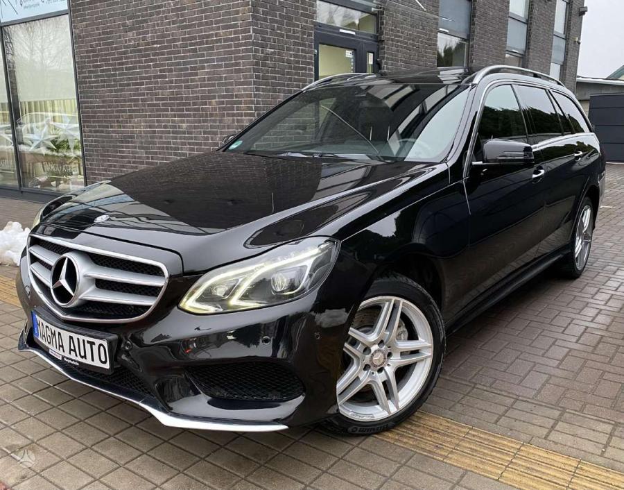 Black Mercedes-Benz E 350 2013 in Marijampole, with an engine capacity of 2.99 L and mileage of 276 thousand km for 11999 €, photo 10 on AUTOMOTO.COM.LV