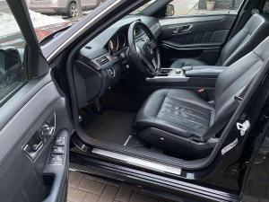 Black Mercedes-Benz E 350 2013 in Marijampole, with an engine capacity of 2.99 L and mileage of 276 thousand km for 11999 €, photo 16 on AUTOMOTO.COM.LV