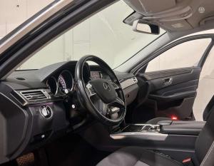 Black Mercedes-Benz E 350 2013 in Klaipeda, with an engine capacity of 2.99 L and mileage of 198 thousand km for 8888 €, photo 16 on AUTOMOTO.COM.LV